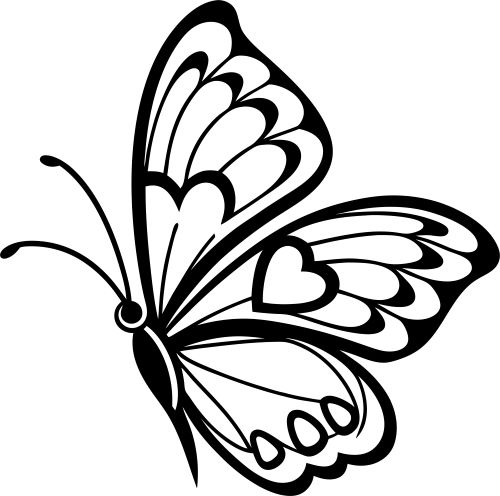 Butterfly DXF File - Free Design for Laser Cutting