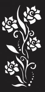 free plasma cutter art patterns floral vector pattern - Free Vector
