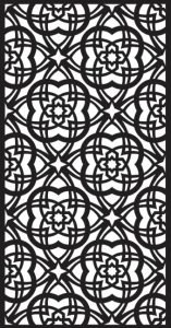 CNC Pattern Laser Cut CNC Router Template Free DXF File - Free Vector