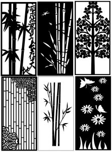 cnc designs free DXF files for laser cutting - Free Vector