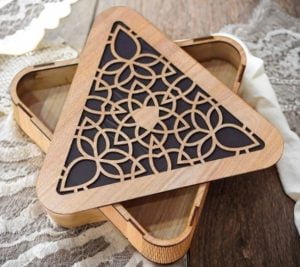 Free laser cut files Wedding Gift Box SVG Files Free - Free Vector