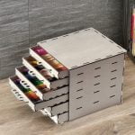 Laser Cut Storage Box Free DXF File Downloads - Free Vector