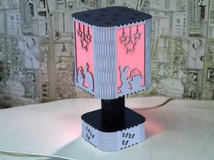 400+ Free Laser Cut Lamp Templates & 3D Illusion Files (DXF, SVG)