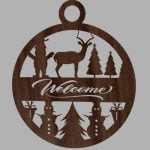 Free DXF Files Christmas Designs for laser cutting - Free Vector
