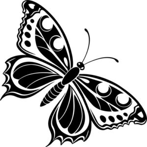 Butterfly DXF Files – Free Designs for Laser Cutting and CNC - Free Vector