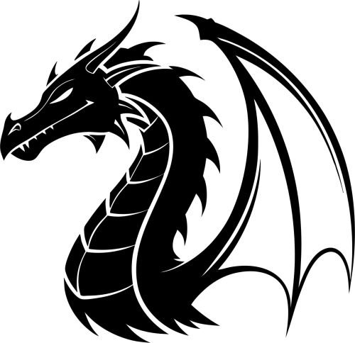 Dragon DXF File - Free CNC and Laser Cutting Design