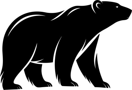 Free Polar Bear SVG – Perfect for Laser Cutting and Crafts - Free Vector